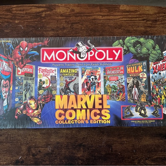 Marvel | Games | Marvel Comics Collectors Edition Monopoly | Poshmark